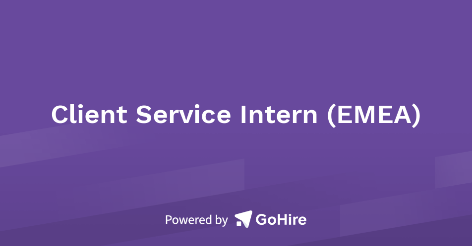 Client Service Intern (EMEA) at TGM Research | Jobs at TGM Research