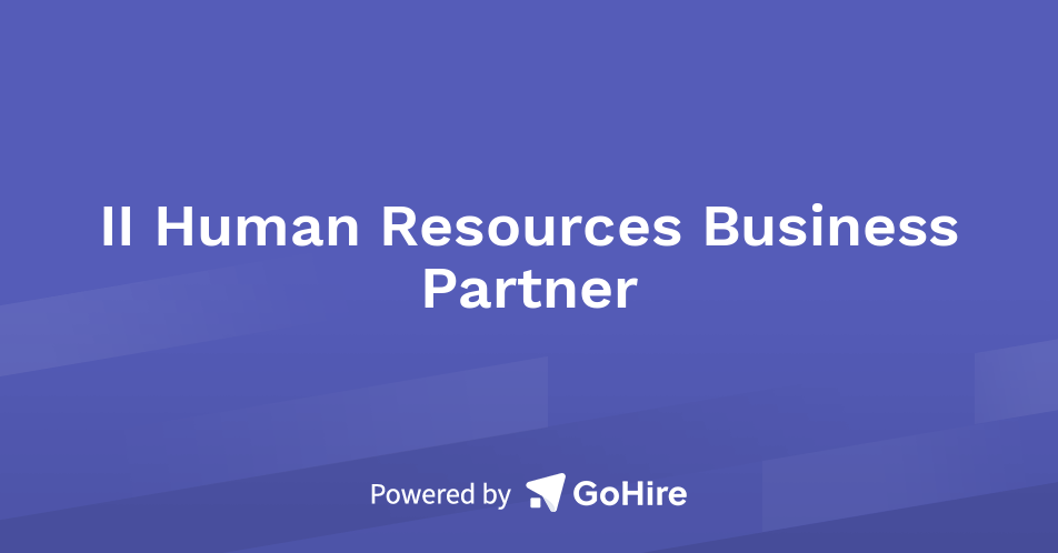 II Human Resources Business Partner at Qualifinds® | Jobs at Qualifinds®