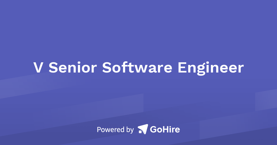 V Senior Software Engineer at Qualifinds® | Jobs at Qualifinds®