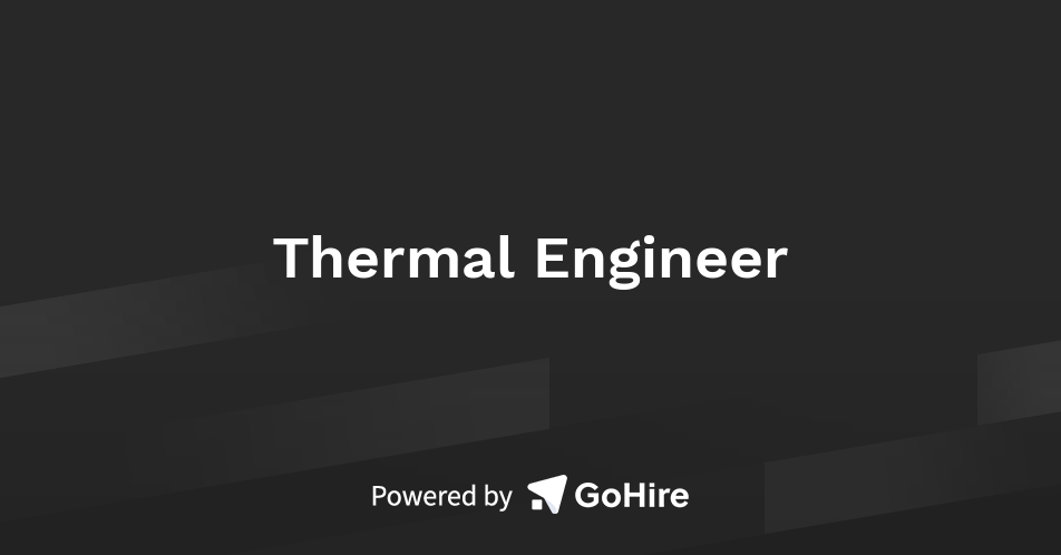 Thermal Engineer at Space Machines Company | Jobs at Space Machines Company