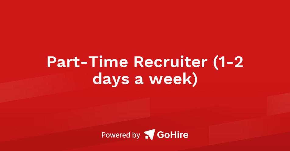 Part-Time Recruiter (1-2 days a week) at Atominvest Software | Jobs at ...