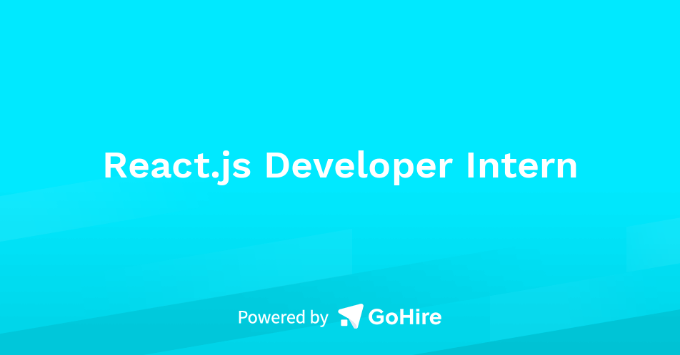 React.js Developer Intern at Humanitarian Operations | Jobs at ... React.js Developer Intern at Humanitarian Operations | Jobs at ...