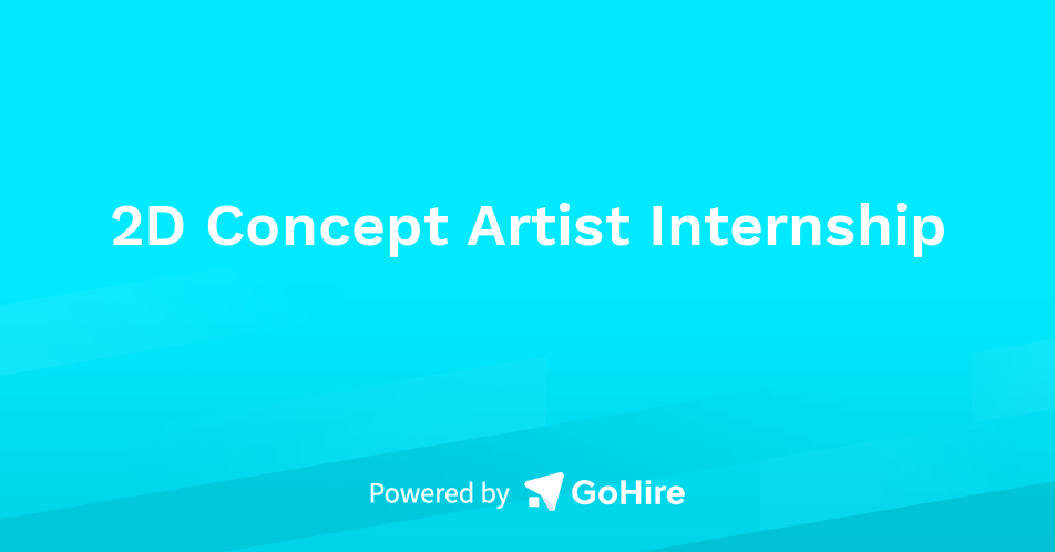 2D Concept Artist Internship at Humanitarian Operations | Jobs at ...