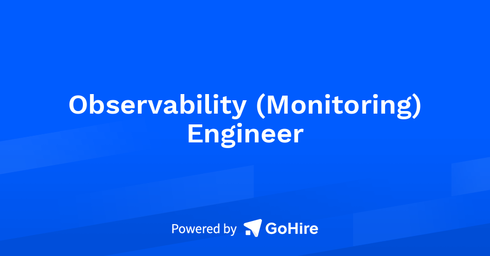 Observability (Monitoring) Engineer at Initiate International | Jobs at ...