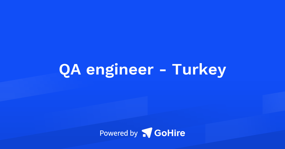 QA engineer - Turkey at RemotePass | Jobs at RemotePass