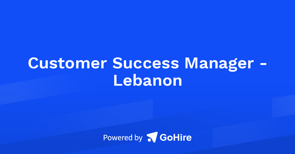 Customer Success Manager - Lebanon at RemotePass | Jobs at RemotePass