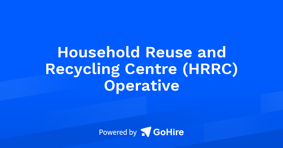 Household Reuse and Recycling Centre (HRRC) Operative at Bristol Waste ...
