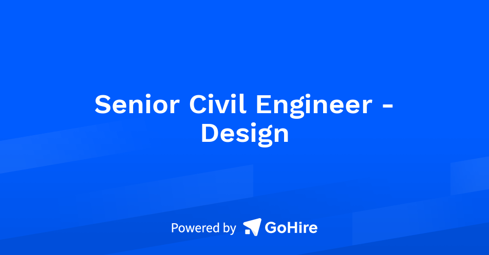 Senior Civil Engineer - Design at enable-infrastructure | Jobs at ...