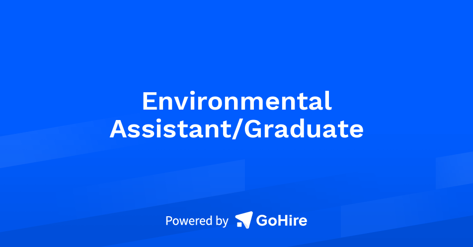 Environmental Assistant/Graduate at enable-infrastructure | Jobs at ...