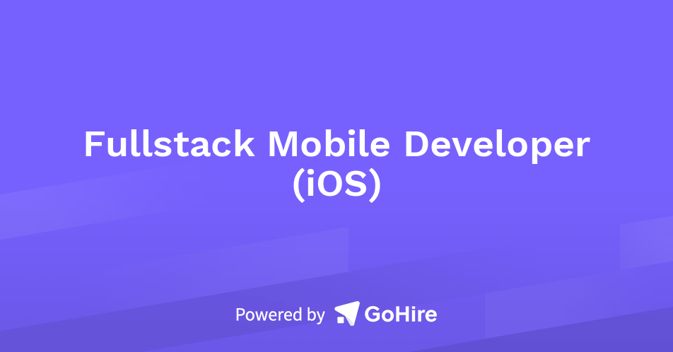 Fullstack Mobile Developer Ios At Oneseven Tech Jobs At Oneseven Tech