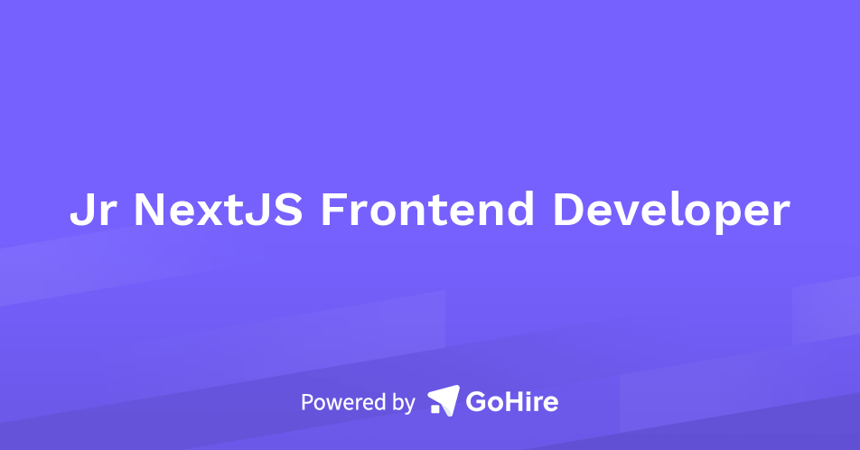 Jr NextJS Frontend Developer at OneSeven Tech | Jobs at OneSeven Tech Jr NextJS Frontend Developer at OneSeven Tech | Jobs at OneSeven Tech