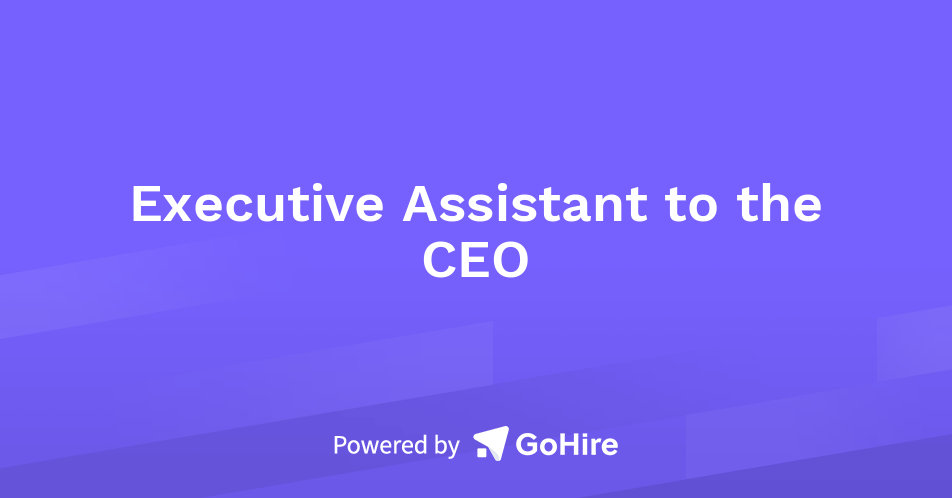 Executive Assistant to the CEO at OneSeven Tech | Jobs at OneSeven Tech