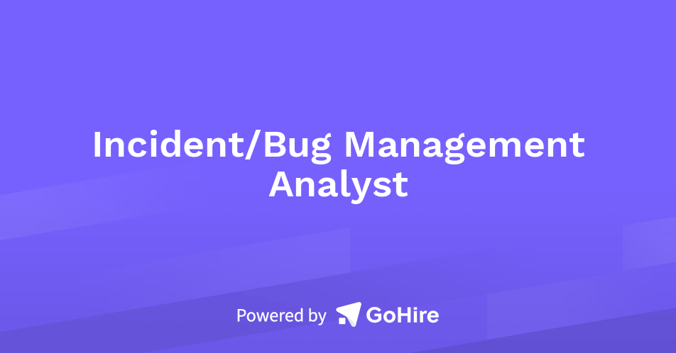 Incident/Bug Management Analyst at OneSeven Tech | Jobs at OneSeven Tech