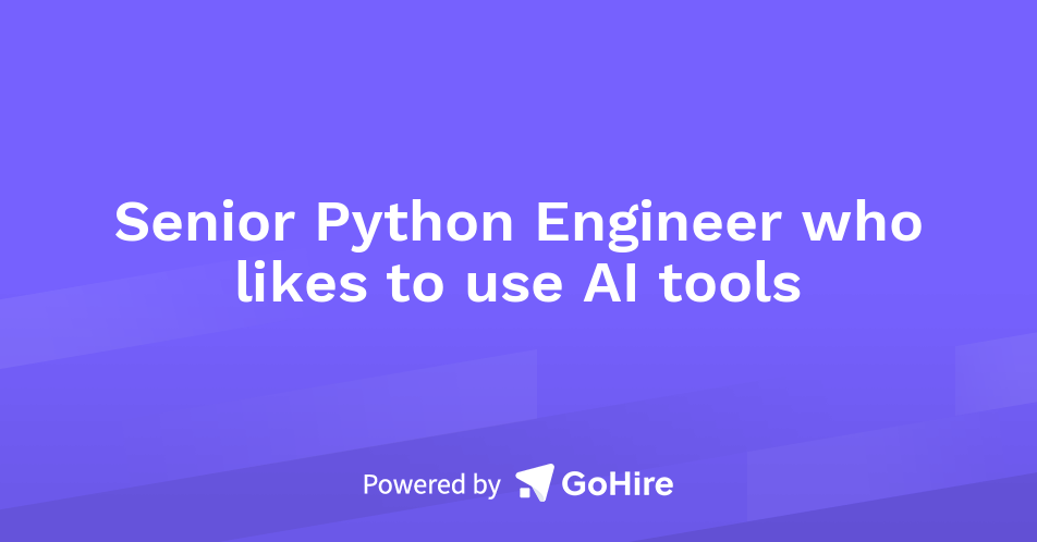 AI-first Python Engineer at OneSeven Tech | Jobs at OneSeven Tech