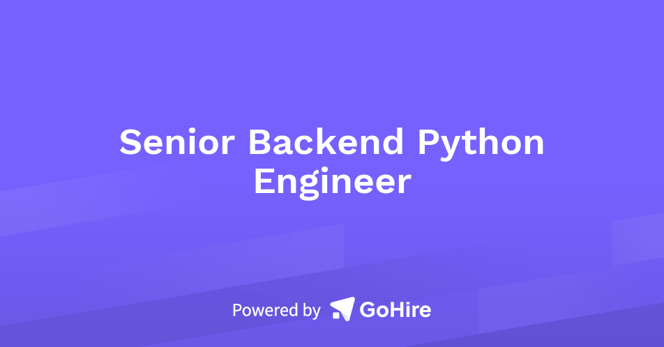 Senior Backend Python Engineer at OneSeven Tech | Jobs at OneSeven Tech