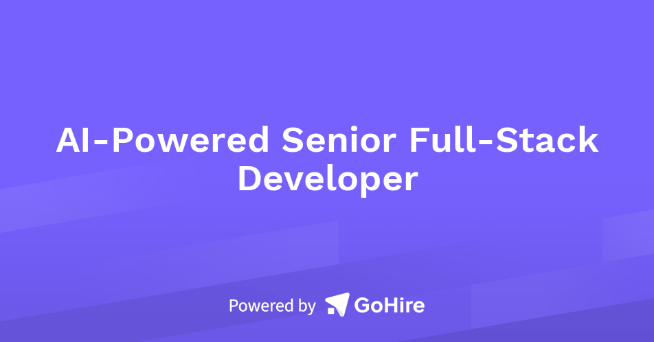 AI-Powered Senior Full-Stack Developer at OneSeven Tech | Jobs at OneSeven Tech