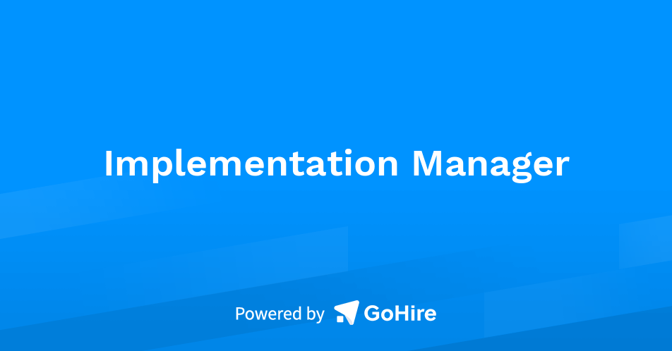 Implementation Manager at TiPJAR | Jobs at TiPJAR