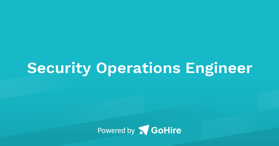 Security Operations Engineer at Evalian Limited | Jobs at Evalian Limited