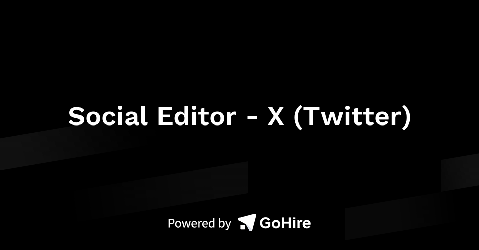 Social Editor - X (Twitter) at Dexerto | Jobs at Dexerto