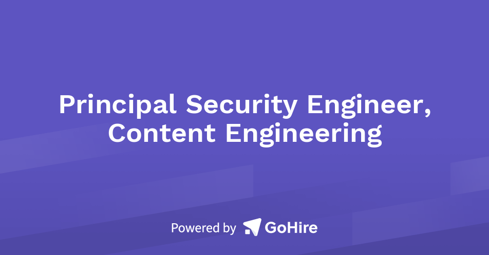 Principal Security Engineer, Content Engineering at Practical DevSecOps ...