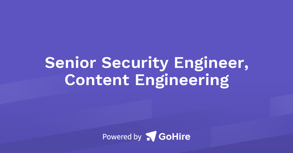 Senior Security Engineer, Content Engineering at Practical DevSecOps | Jobs at Practical DevSecOps