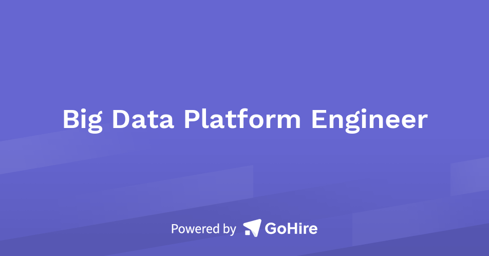 Big Data Platform Engineer at Dataflix | Jobs at Dataflix