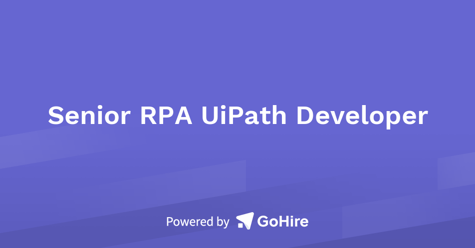 RPA UiPath Developer at Dataflix | Jobs at Dataflix