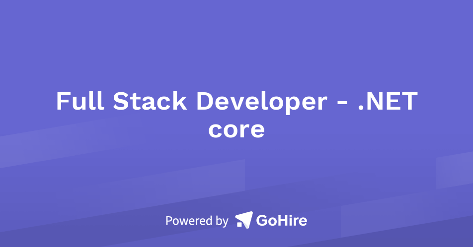 Full Stack Developer - .NET core at Dataflix | Jobs at Dataflix