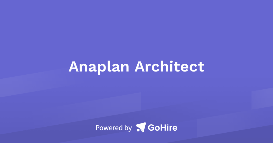 Anaplan Architect at Dataflix | Jobs at Dataflix