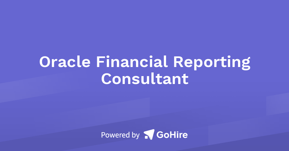 Oracle Financial Reporting Consultant at Dataflix | Jobs at Dataflix