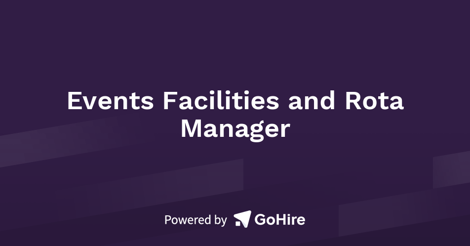 Events Facilities and Rota Manager at Enable | Jobs at Enable