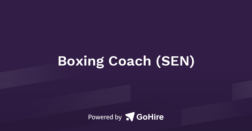 Boxing Coach (SEN) at Enable | Jobs at Enable
