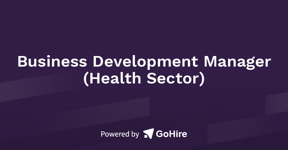 Business Development Manager (Health Sector) at Enable | Jobs at Enable