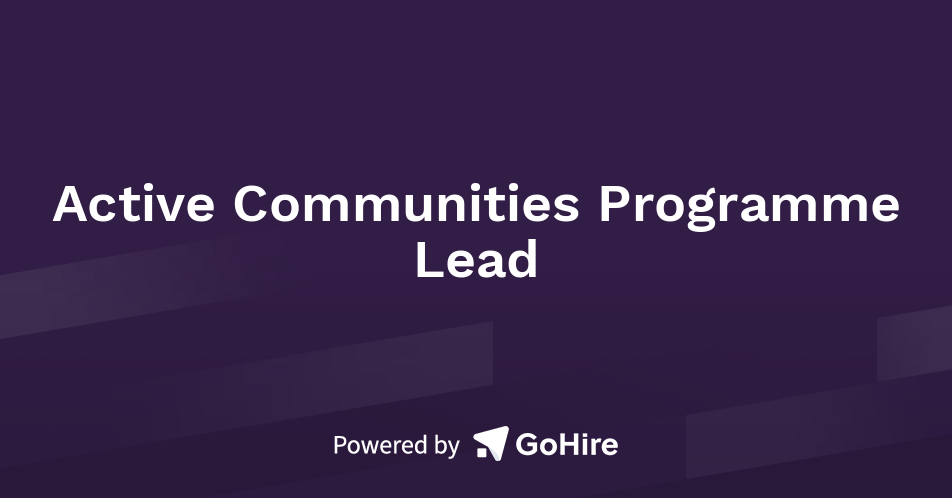 Active Communities Programme Lead at Enable | Jobs at Enable