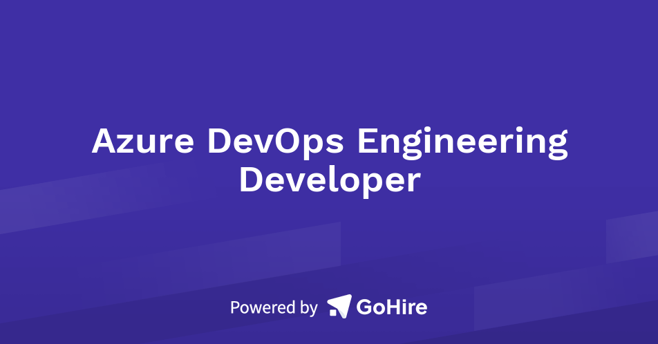 Azure DevOps Engineering Developer at N Consulting Ltd | Jobs at N ...