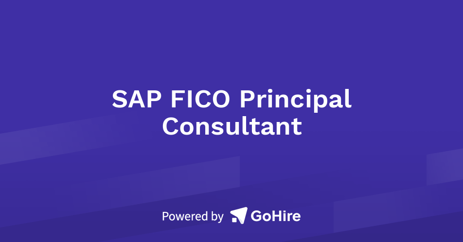 SAP FICO Principal Consultant at N Consulting Ltd | Jobs at N ...