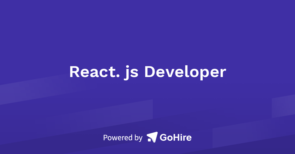 React Js Developer At N Consulting Ltd Jobs At N Consulting Ltd