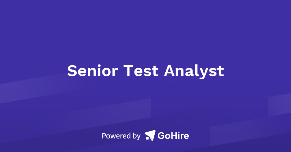 Senior Test Analyst at N Consulting Ltd | Jobs at N Consulting Ltd