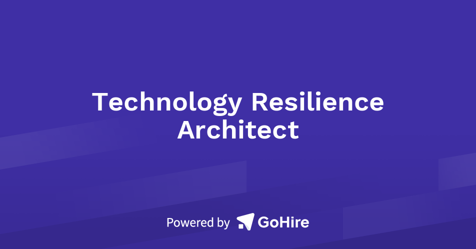 Technology Resilience Architect at N Consulting Ltd | Jobs at N ...