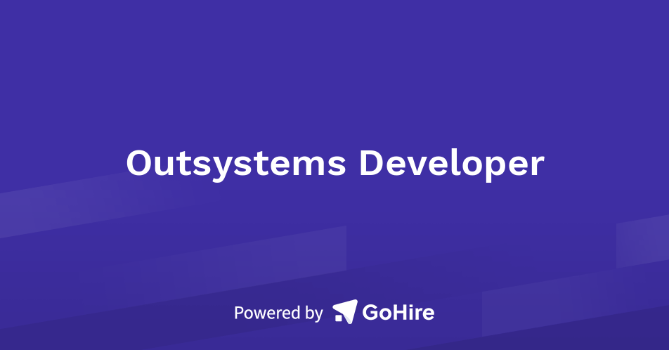 Outsystems Developer at N Consulting Ltd | Jobs at N Consulting Ltd