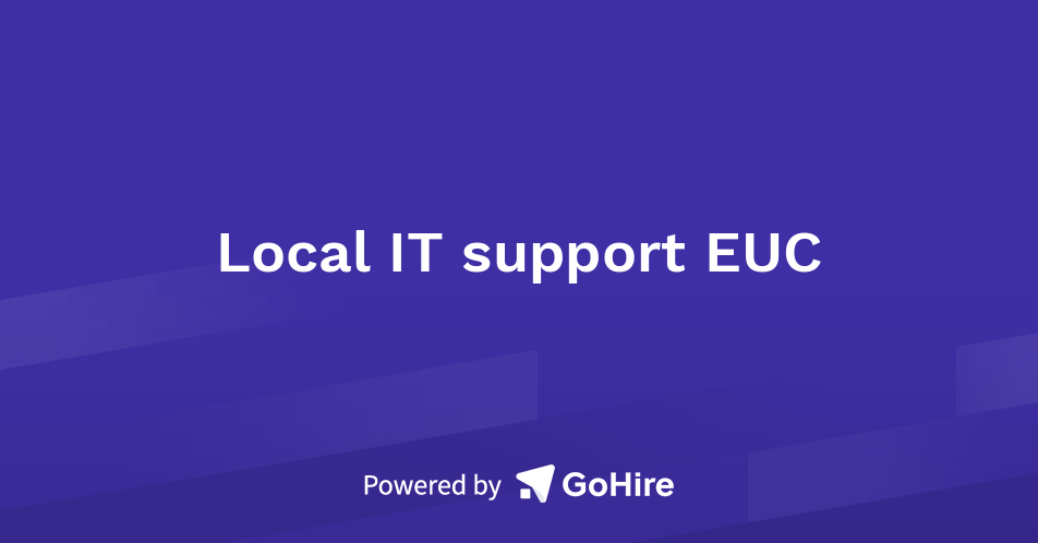 Local IT support EUC at N Consulting Ltd | Jobs at N Consulting Ltd