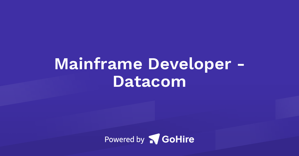 Mainframe Developer - Datacom at N Consulting Ltd | Jobs at N Consulting Ltd