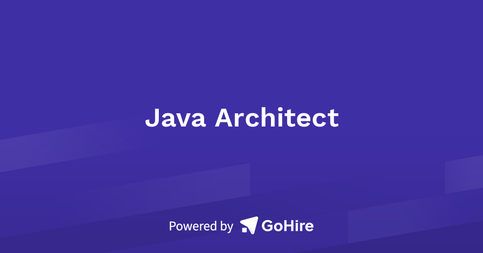Java Architect at N Consulting Ltd | Jobs at N Consulting Ltd