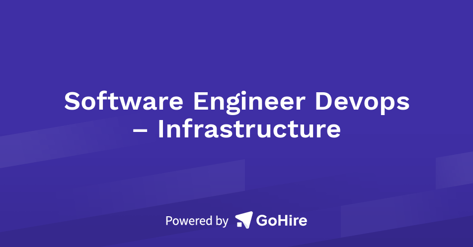 Software Engineer Devops – Infrastructure at N Consulting Ltd | Jobs at N Consulting Ltd