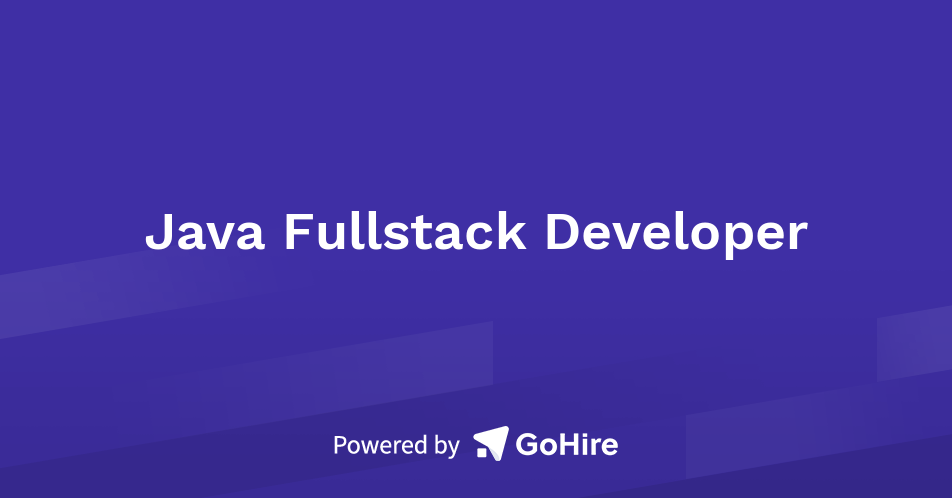 Java Fullstack Developer at N Consulting Ltd | Jobs at N Consulting Ltd