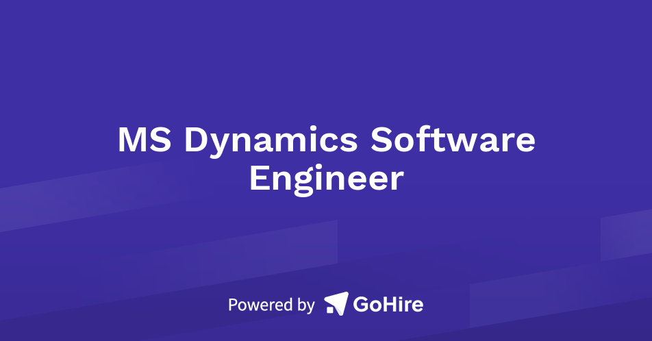 MS Dynamics Software Engineer at N Consulting Ltd | Jobs at N ...