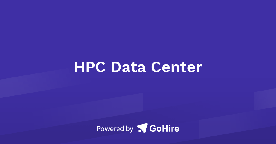 HPC Data Center at N Consulting Ltd | Jobs at N Consulting Ltd