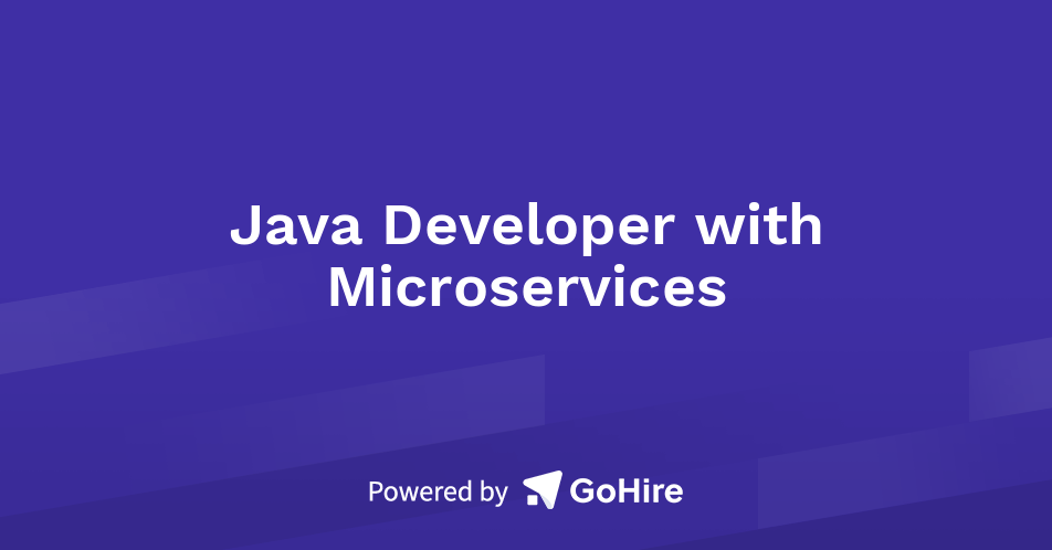 Java Developer with Microservices at N Consulting Ltd | Jobs at N Consulting Ltd