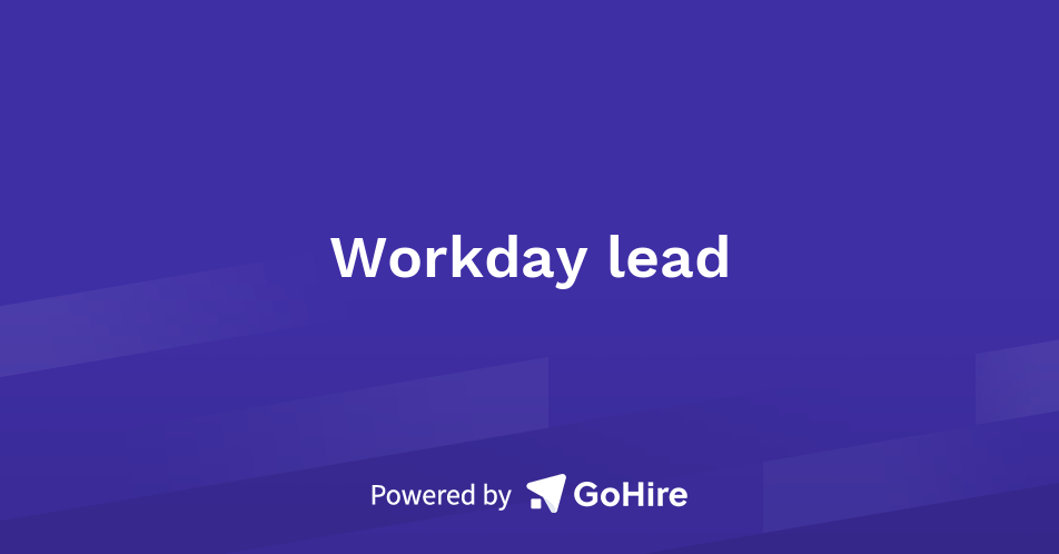 Workday lead at N Consulting Ltd | Jobs at N Consulting Ltd