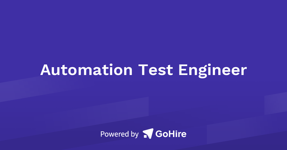 Automation Test Engineer at N Consulting Ltd | Jobs at N Consulting Ltd